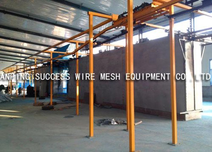 Eco Friendly Wire Fence Making Machines , PVC Wire Coating Machine ...