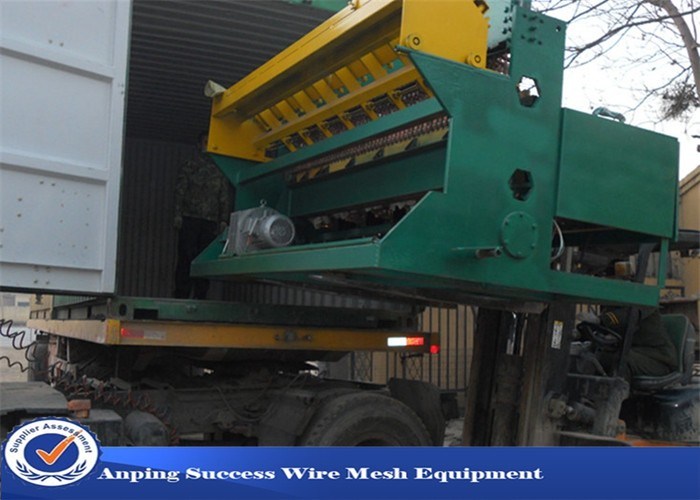 Reinforcing Bar Wire Fence Machine / Crimped Wire Mesh Machine ...