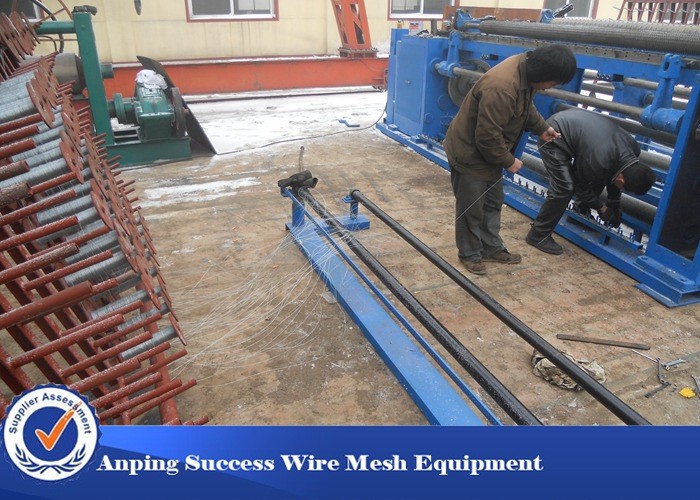 20 Gauge Hexagonal Wire Netting Machine For Black Vinyl Coated Poultry
